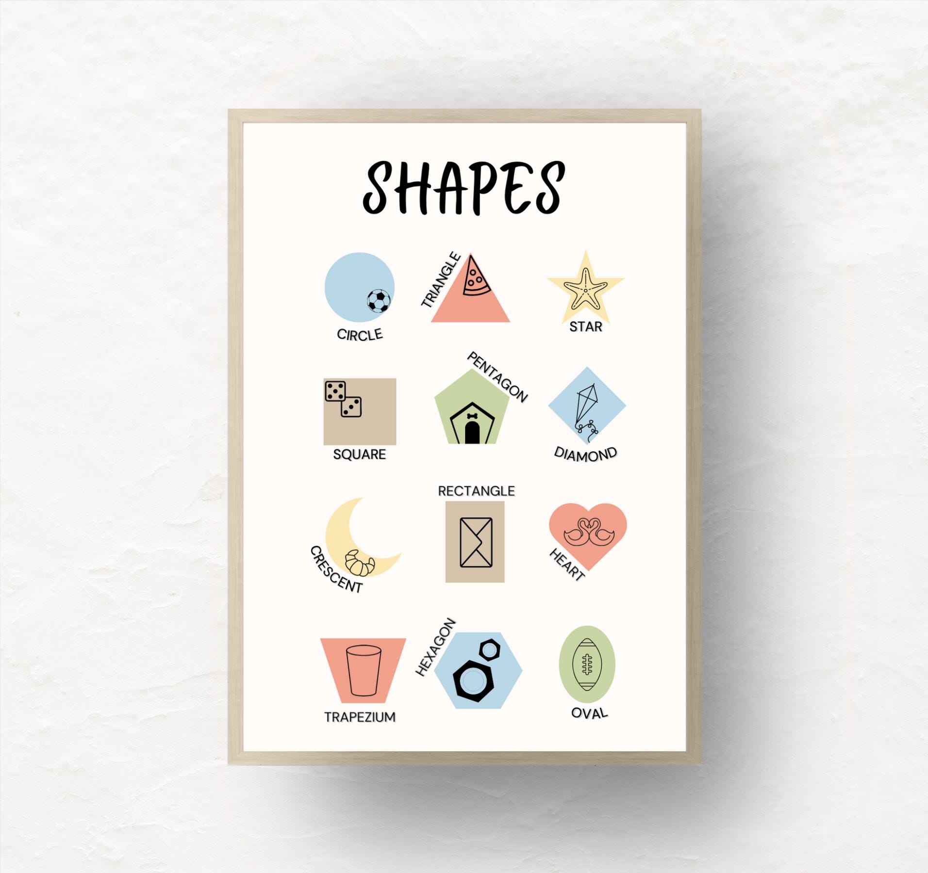 Educational Poster, Skill Development, Digital Poster, Toddler Poster ...