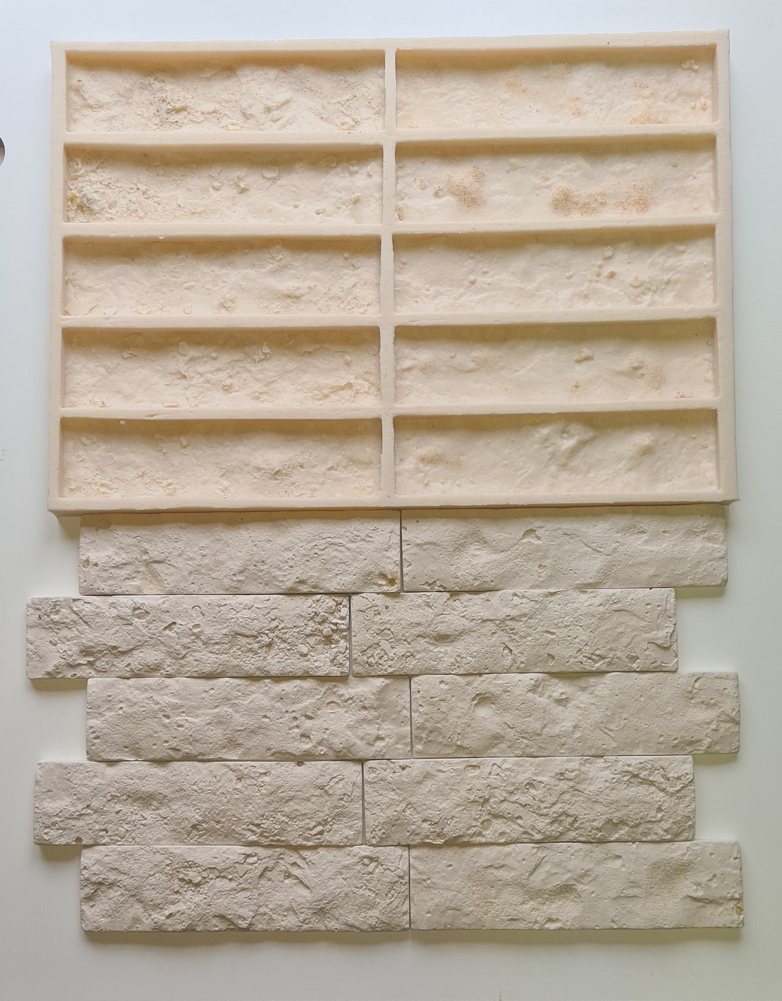 Erosion Brick Brick Slips Facing Brick Polyurethane Mould Silicone ...