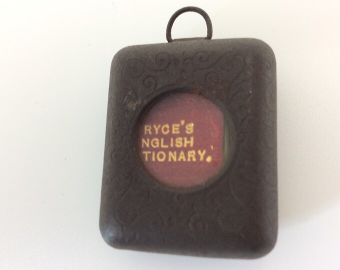 The Smallest Dictionary in the World 1896 - Etsy