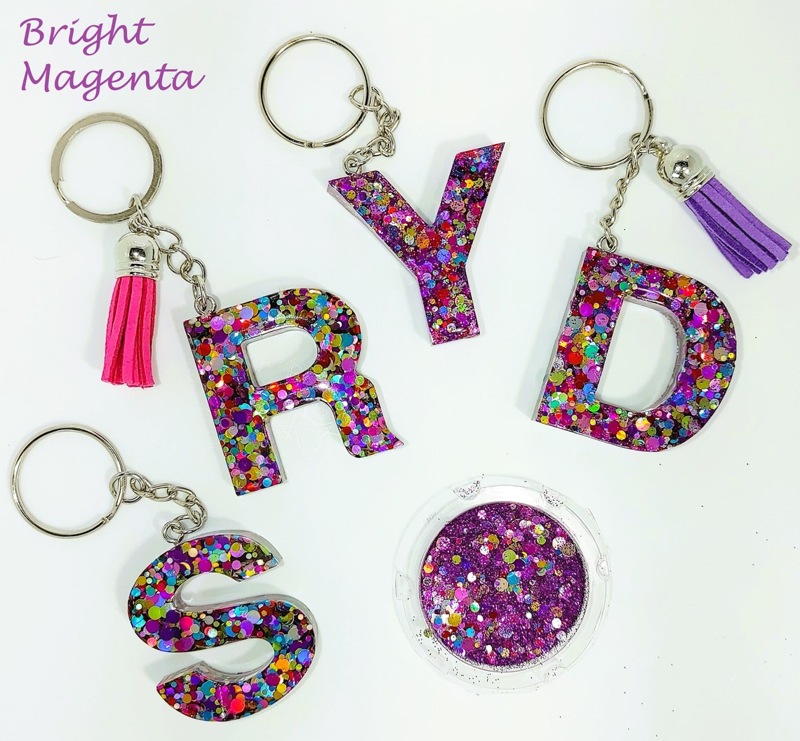 Personalized Resin Keychain / Custom Keychain / Letter Name - Etsy Personalized Resin Keychain / Custom Keychain / Letter Name - Etsy