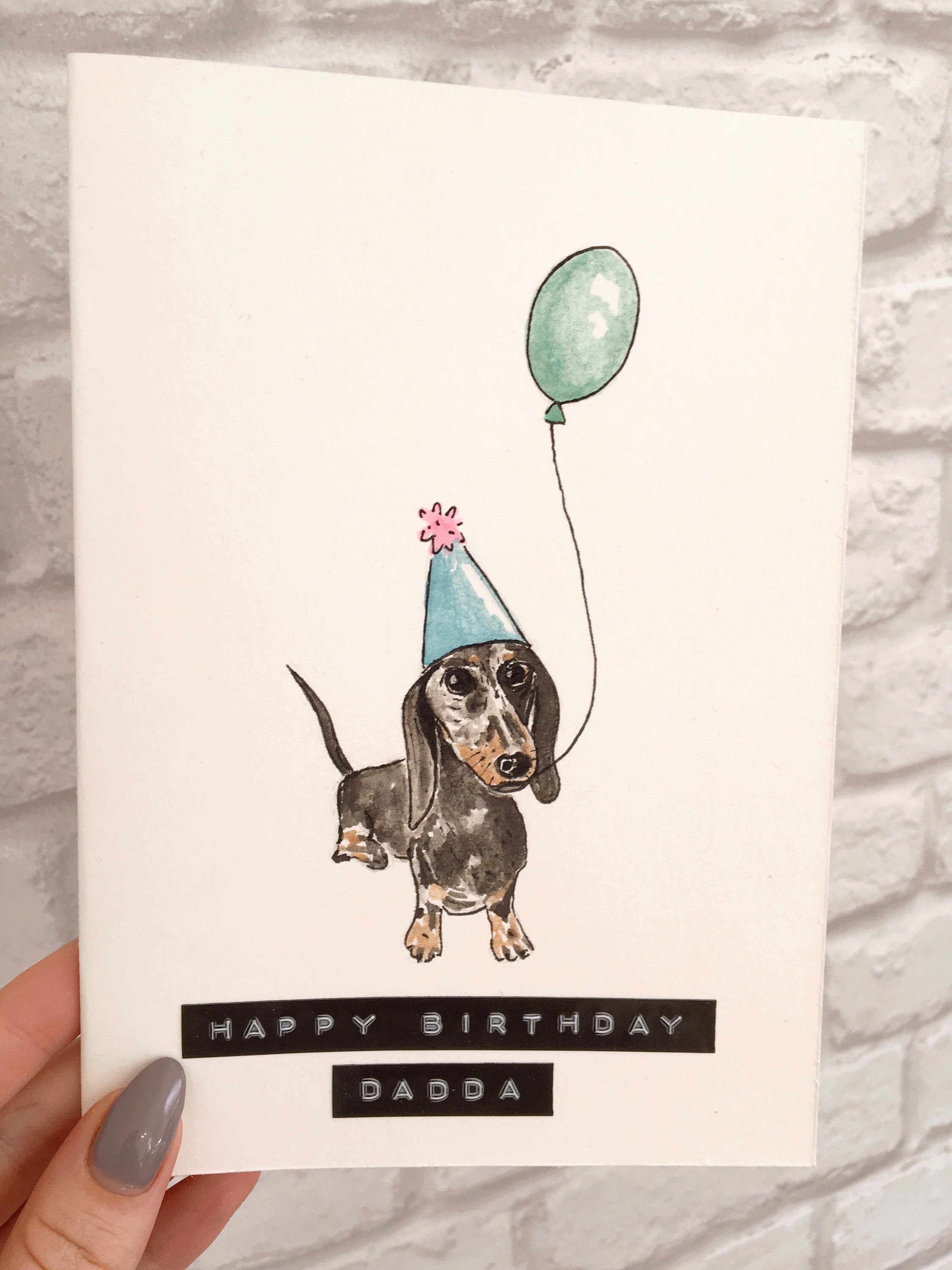 Bespoke Pet Card Your Dog on a Card Birthday Any Occasion | Etsy UK