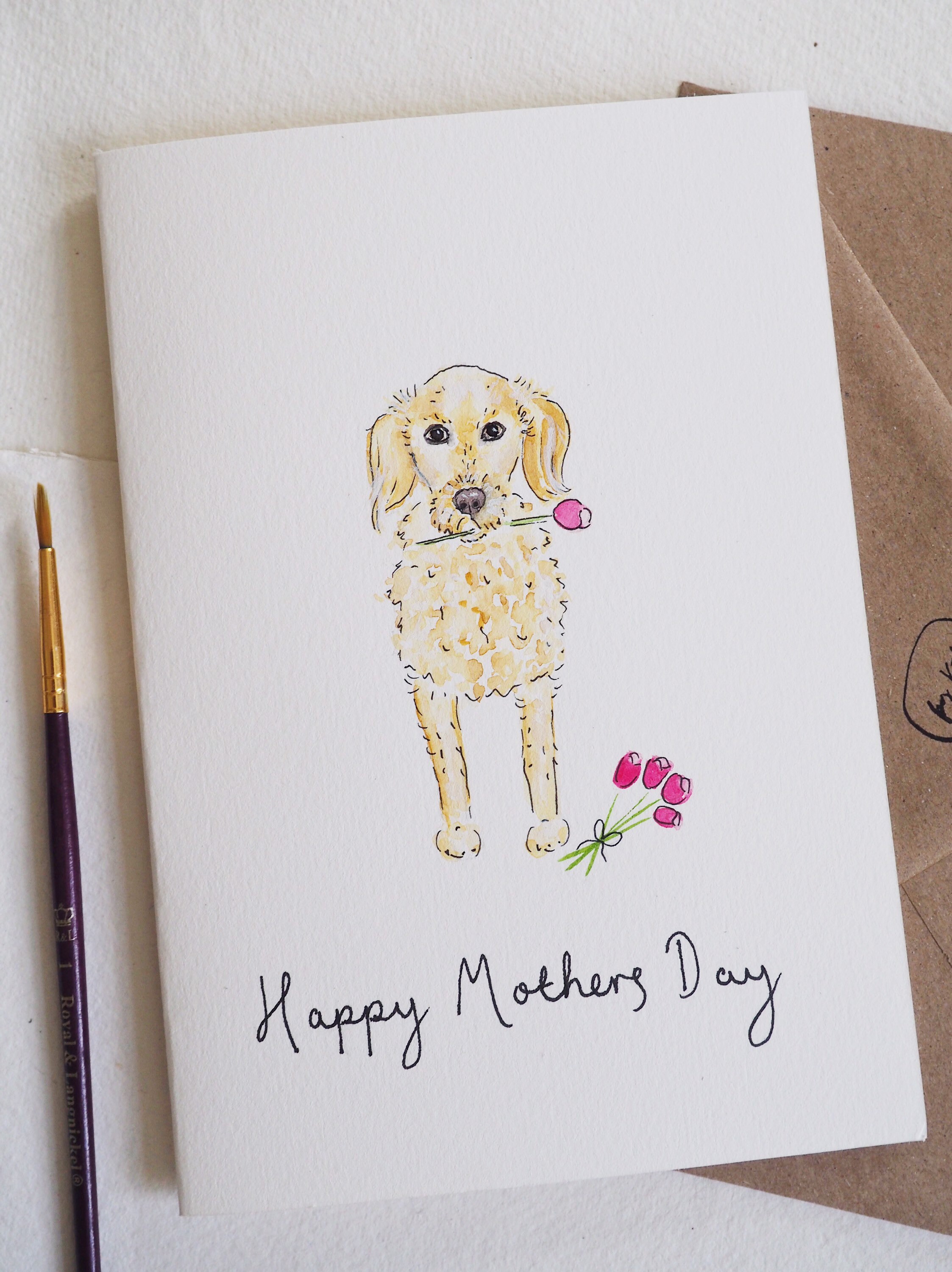 Bespoke Pet Card Your Dog On a Card Birthday Any Occasion | Etsy