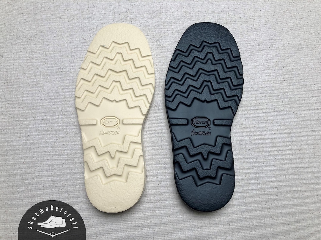 Vibram Cristy Morflex 4377 Wedge Sole Creme, White, Black, EVA Foam ...