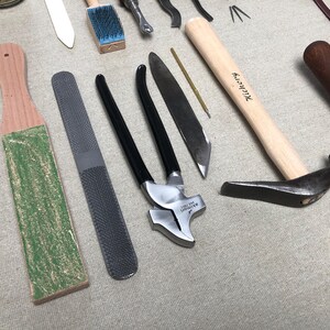 Shoemaker Tool Set Kit for Beginners Starters Shoemaking BASIC Made in ...