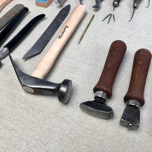 Shoemaker Tool Set Kit for Beginners Starters Shoemaking BASIC Made in ...