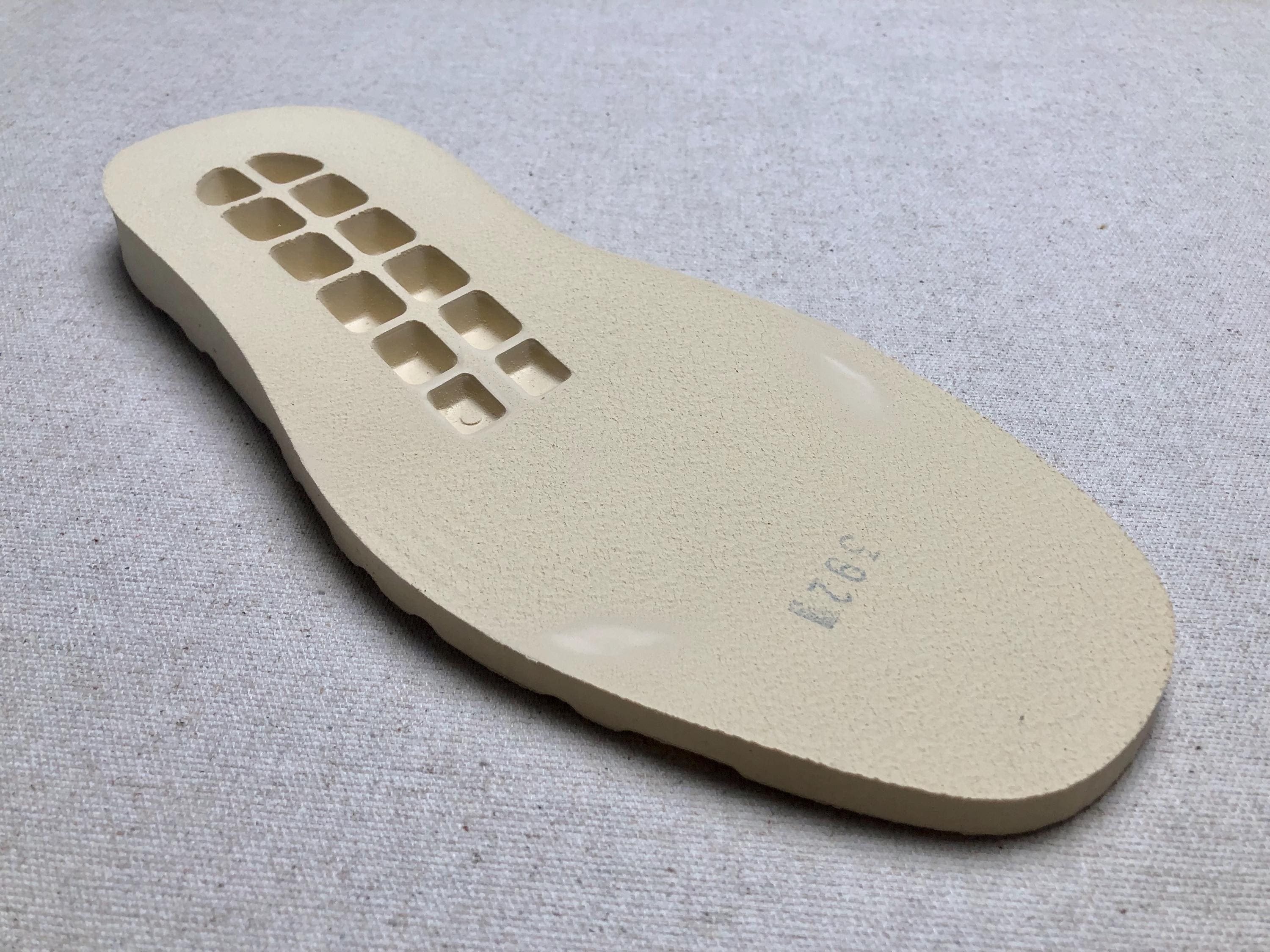Vibram Cristy Morflex 4377 Wedge Sole Creme, White, Black, EVA Foam ...