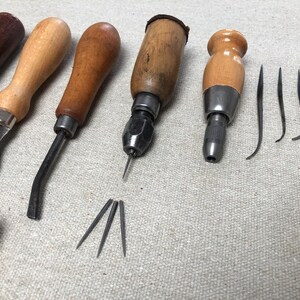 Shoemaker Tool Set Kit for Beginners Starters Shoemaking BASIC Made in ...