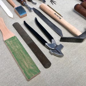 Shoemaker Tool Set Kit for Beginners Starters Shoemaking BASIC Made in ...