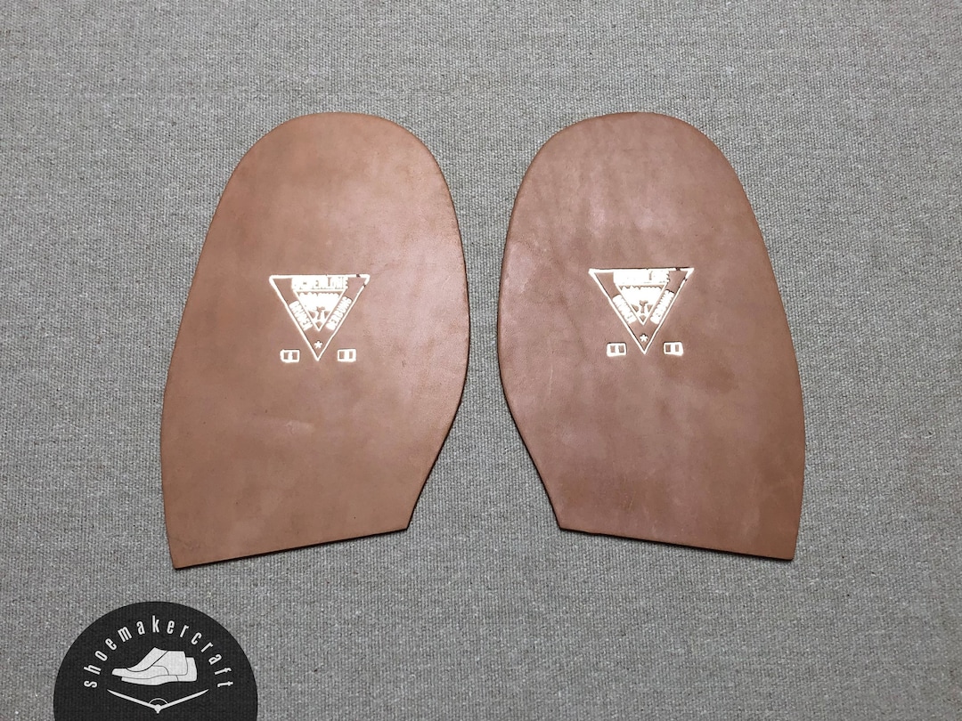 Leather Half Sole for Shoe Repair, Replacement Sole, Universal Size 5,0 ...