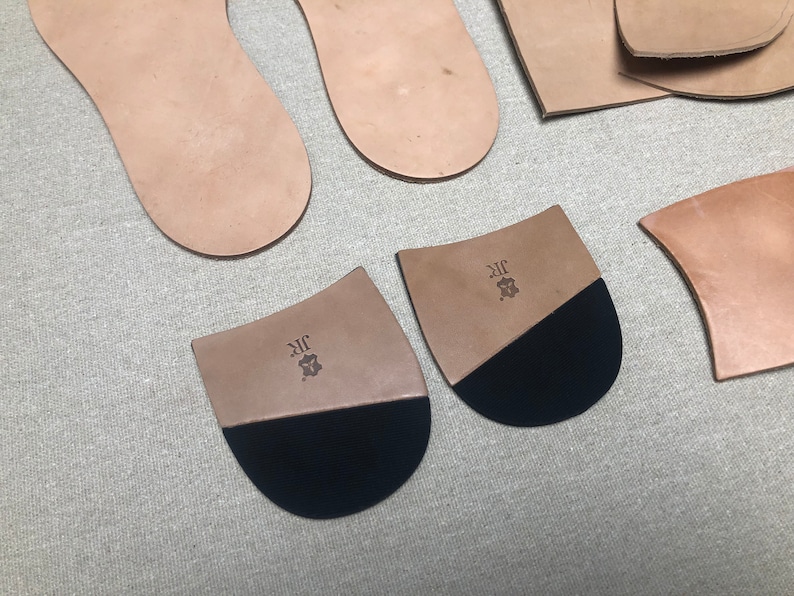 Leather Kit for Shoemaking, Insole, Outsole, Heel Lifts, Toe Puff, Heel ...