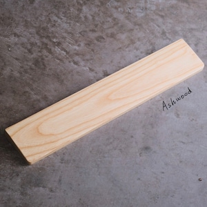 Ash Keyboard Wrist Rest Support for Mechanical Keyboard | Wood Keyboard ...