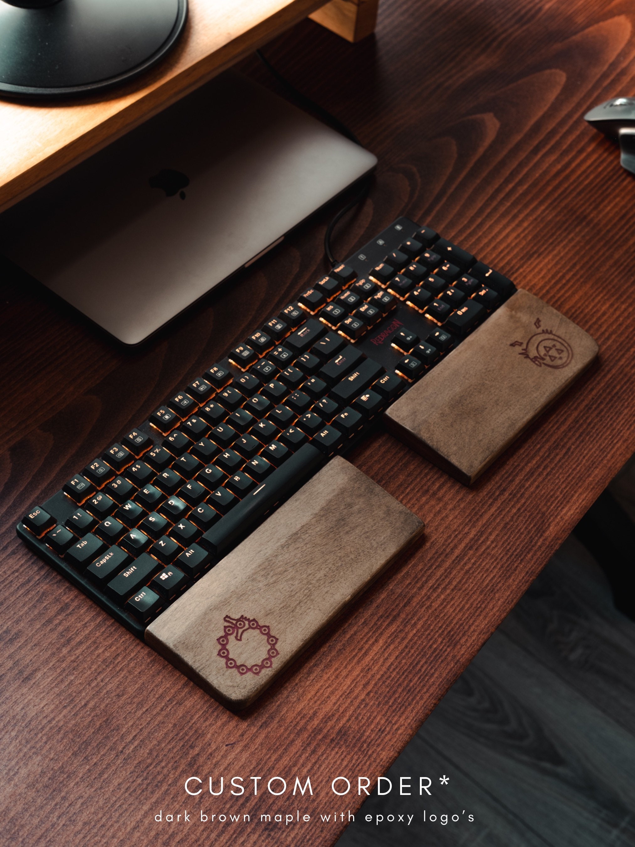 Custom Engraved Wrist Rest Support for Mechanical Keyboard | Limited ...