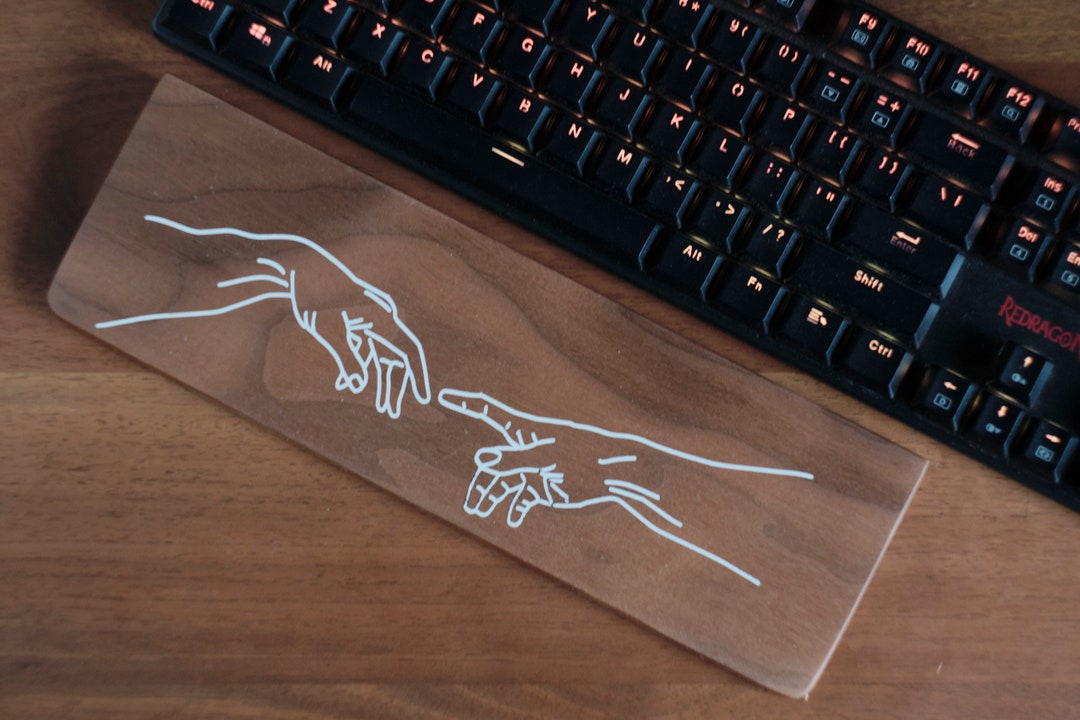 Custom Engraved Wrist Rest Support for Mechanical Keyboard | Limited ...