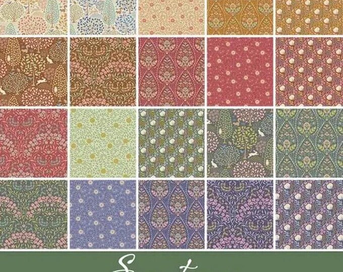 Sanctuary by Tilda 20 Pc 18" 22" Fat Quarter Fabric Collection - Etsy
