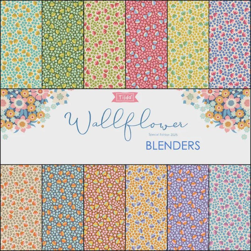 Tilda Bellflower Fabric - Etsy
