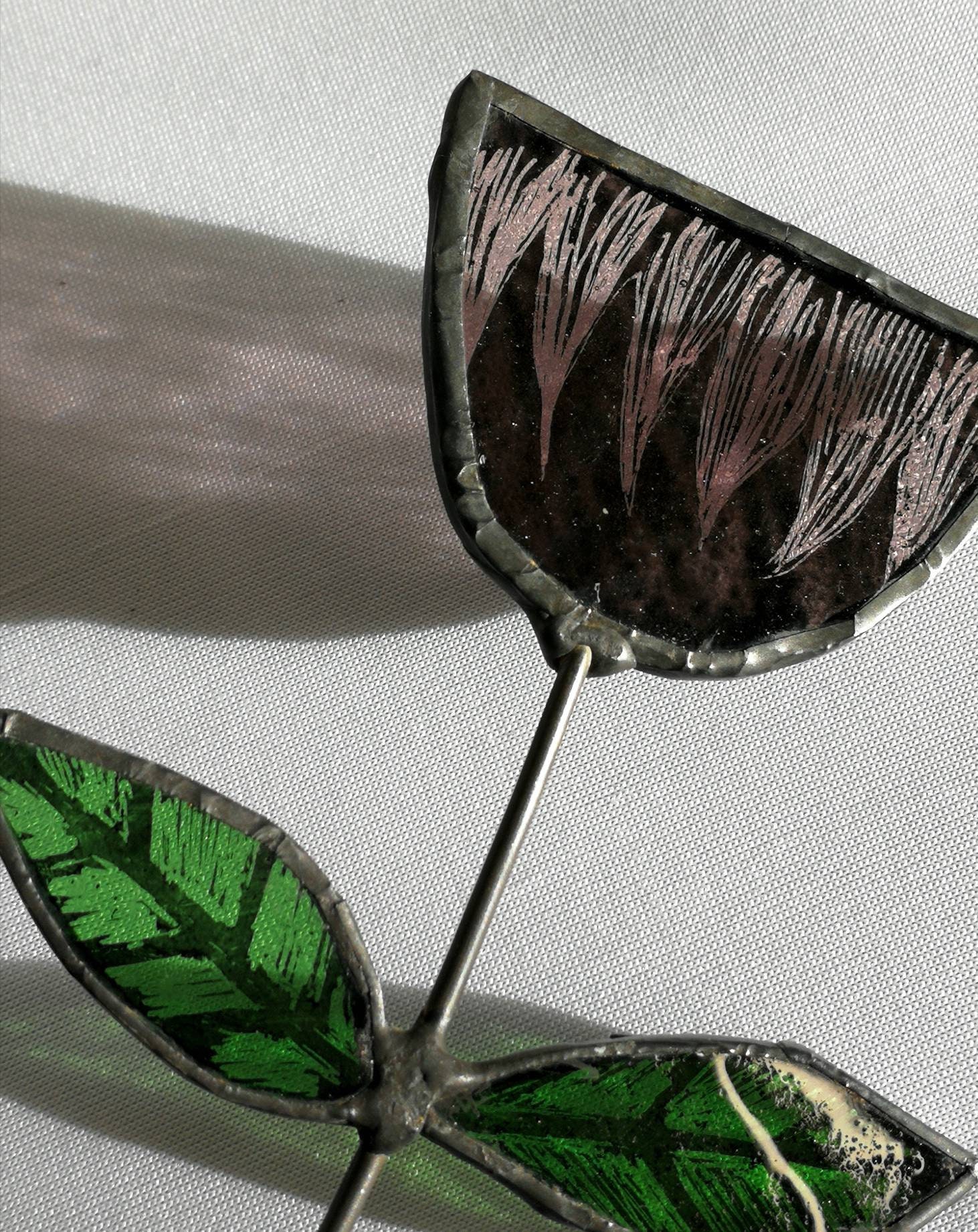 Glass Flower Stem - Etsy UK