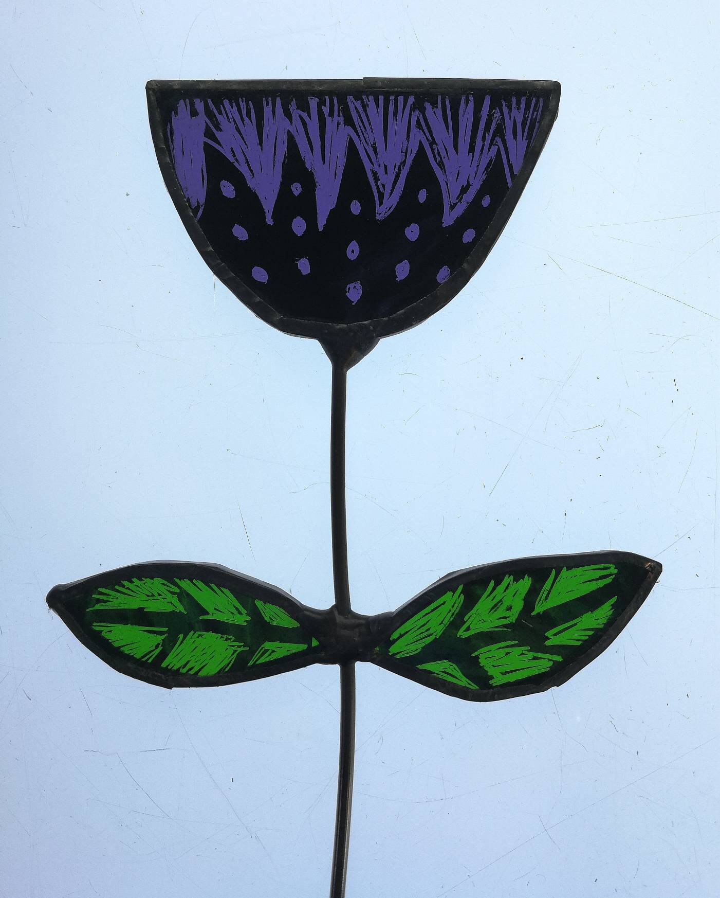 Glass Flower Stem - Etsy UK