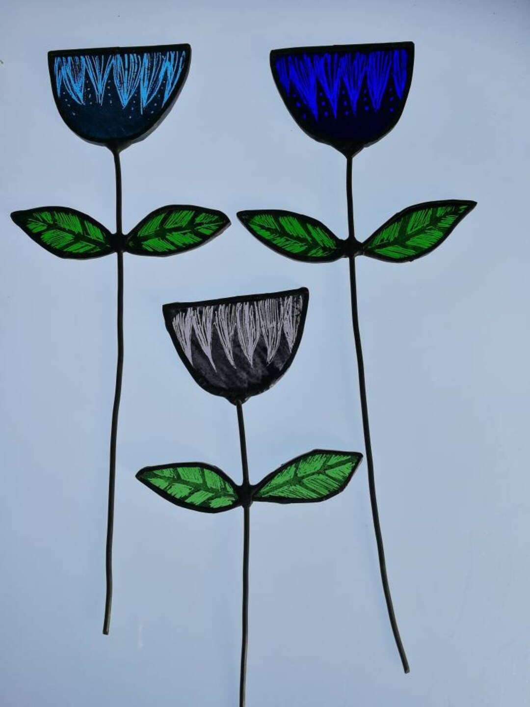 Glass Flower Stem - Etsy