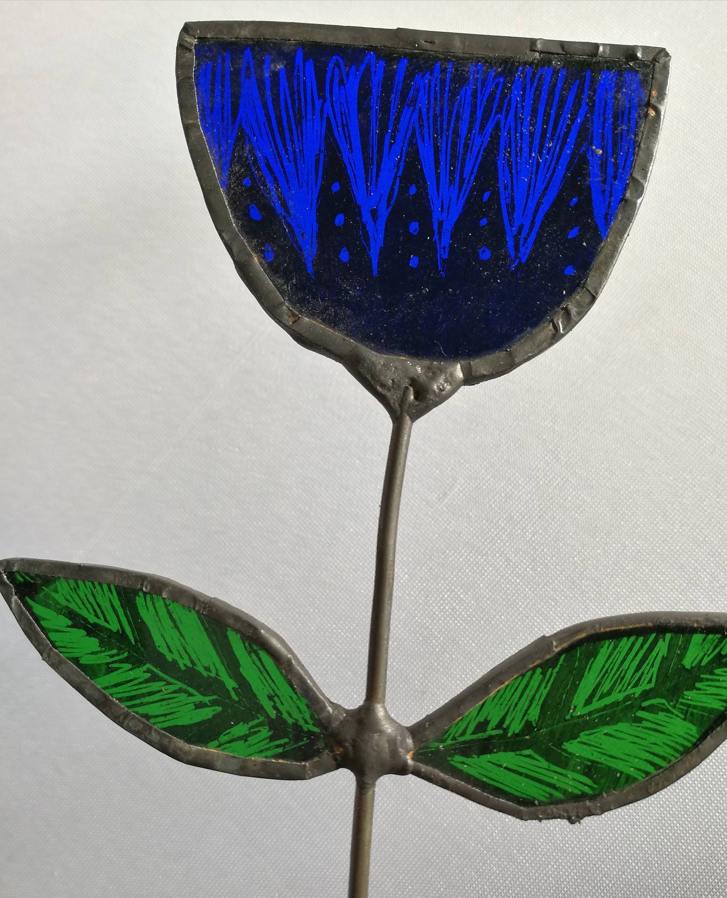 Glass Flower Stem - Etsy UK