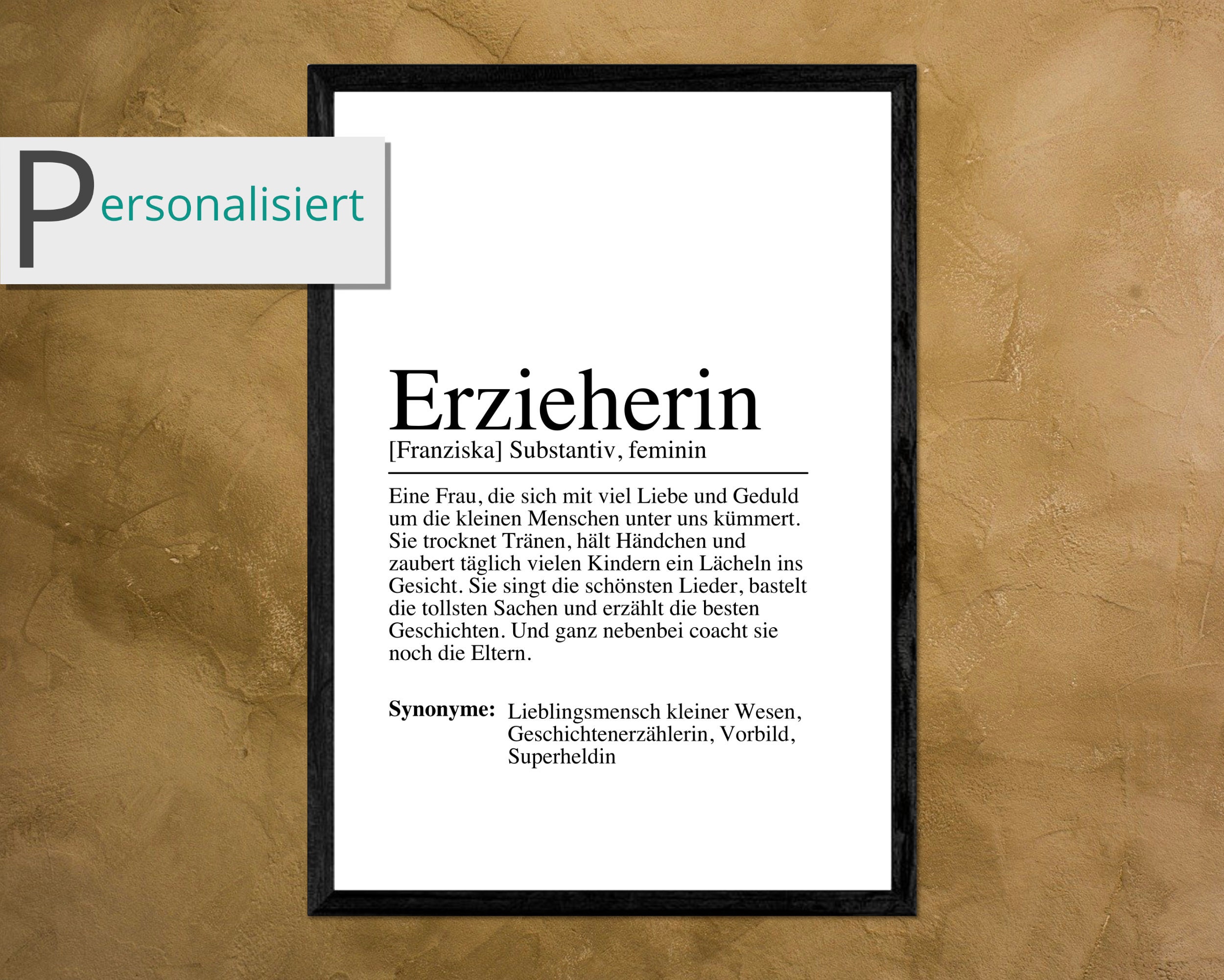 EDUCATOR Definition Poster Picture DIN A4 Gift - Etsy UK