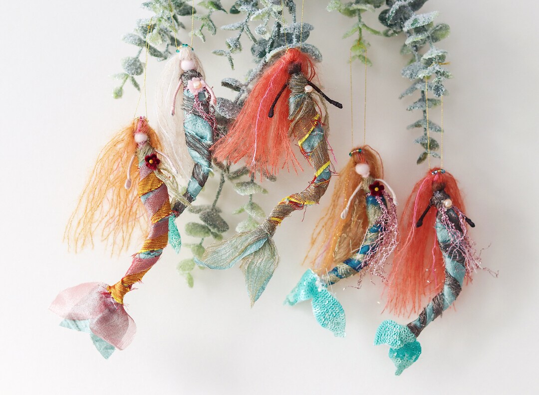 Mermaid / Hanging Mermaid / Mermaid Doll / Hanging Decoration / Gift ...