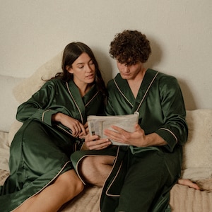 Family Robes, Matching Robe, Matching Dressing Gown, Couples Robe ...