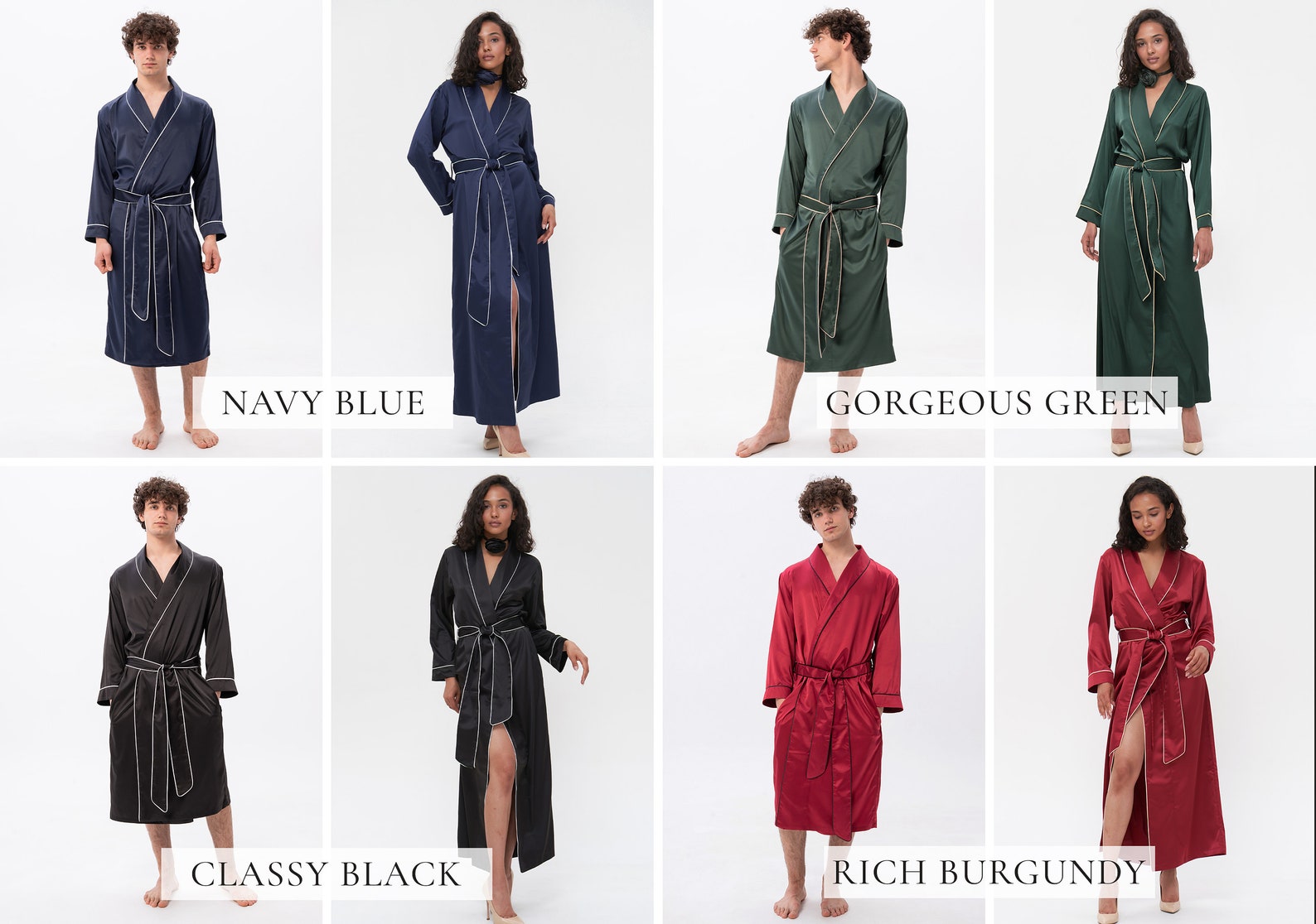 Matching Robe, Matching Dressing Gown, Couples Robe, Family Robes ...