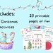 Christmas Busy Book Printable Busy Book Toddler Busy Book - Etsy