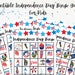 4th of July Bingo Game Independence Day Activities for Kids | Etsy