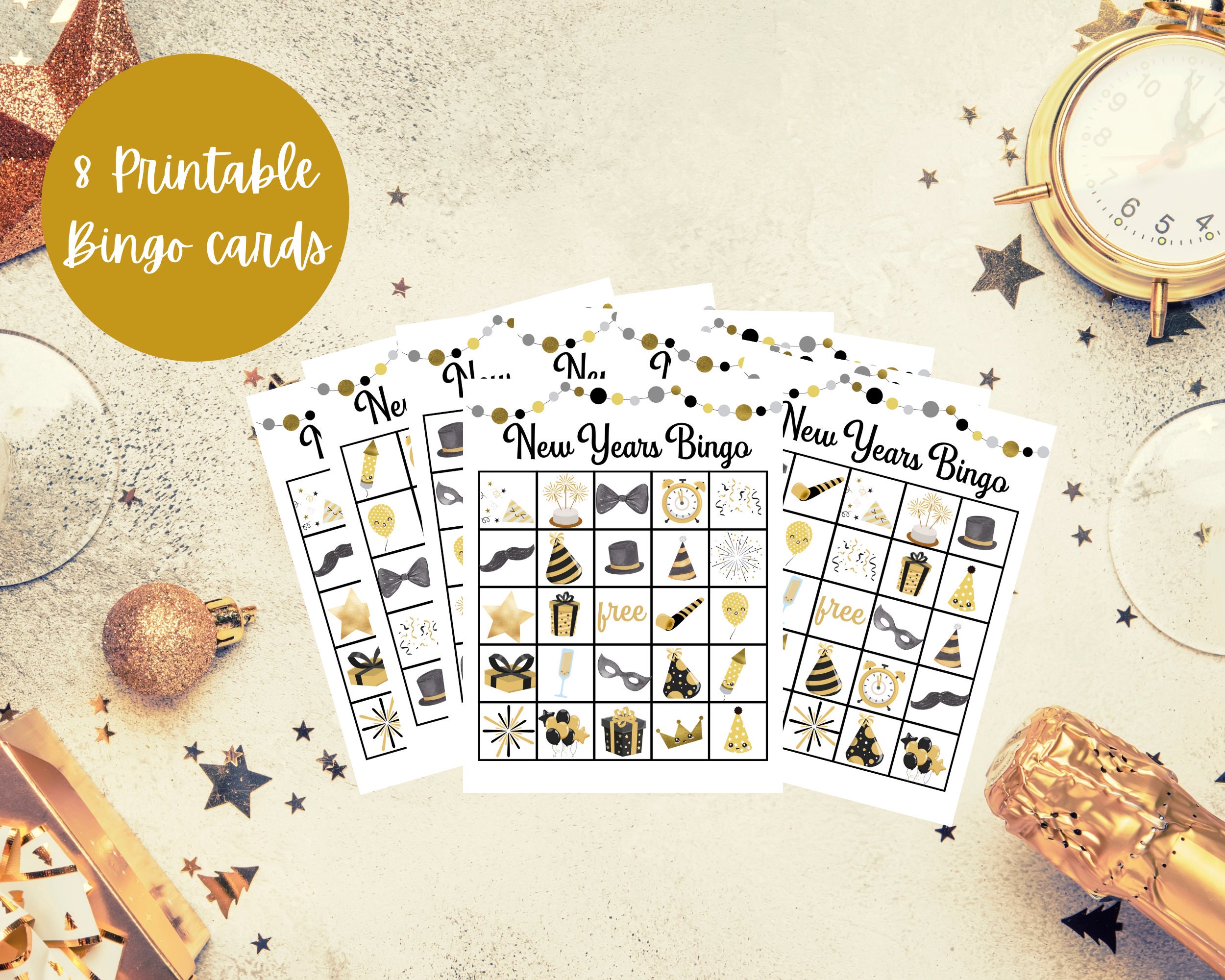 2022 New Year's Activities and Games for Kids, Printable New Year's ...