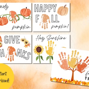 Fall Handprint Crafts for Kids Fall Activities Toddler Crafts, Autumn ...