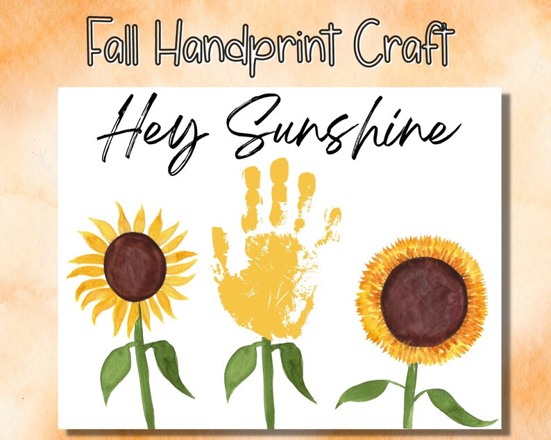 Fall Handprint Crafts for Kids, Kids Fall Craft, Toddler Crafts, Fall ...