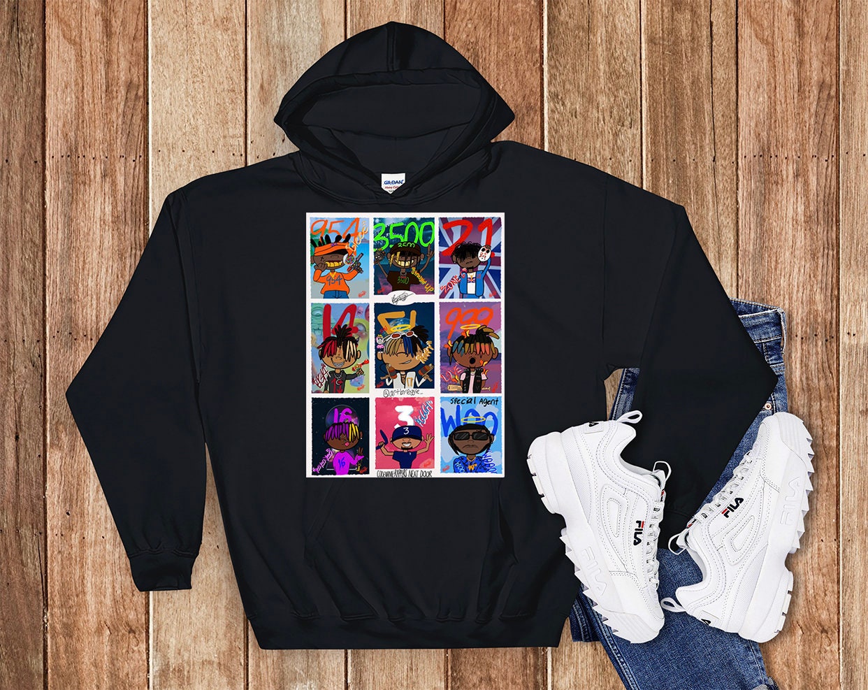 Mens Trippie Redd Hoodies - Etsy