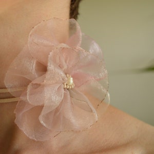 Rose Choker, Flower Necklaces, Wedding Choker - Etsy