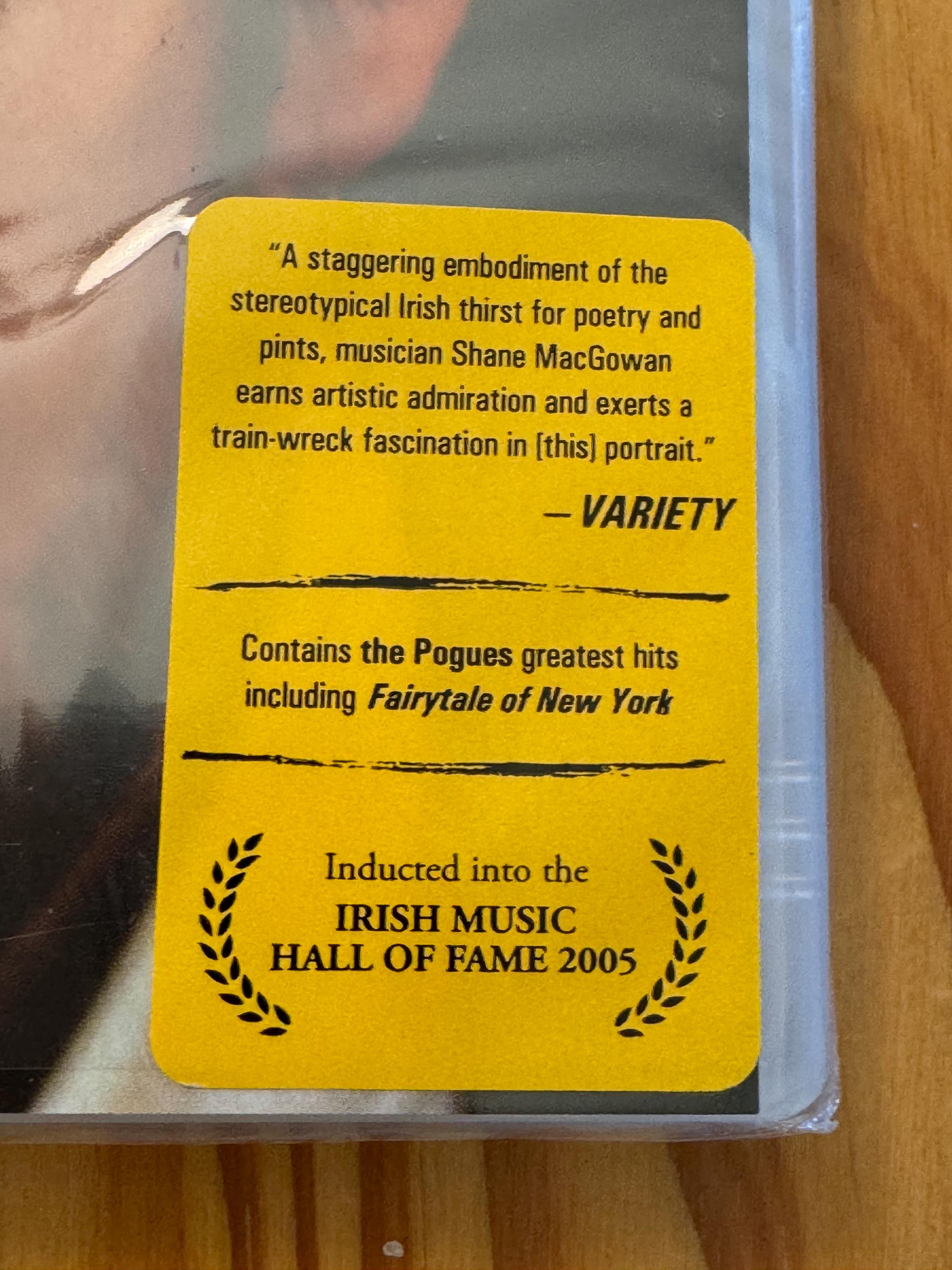 Shane Macgowan DVD: If I Should Fall From Grace - Pogues Documentary - Etsy