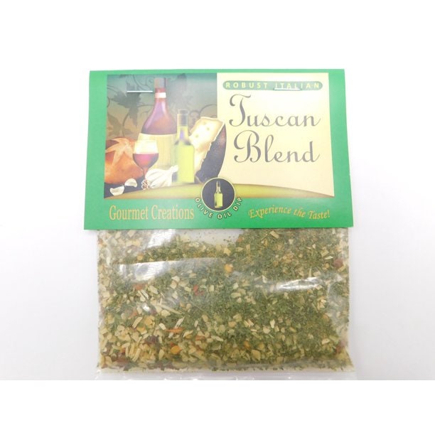 Tuscan Blend Robust Italian Dip Seasoning Mixes Gourmet Creations - Etsy