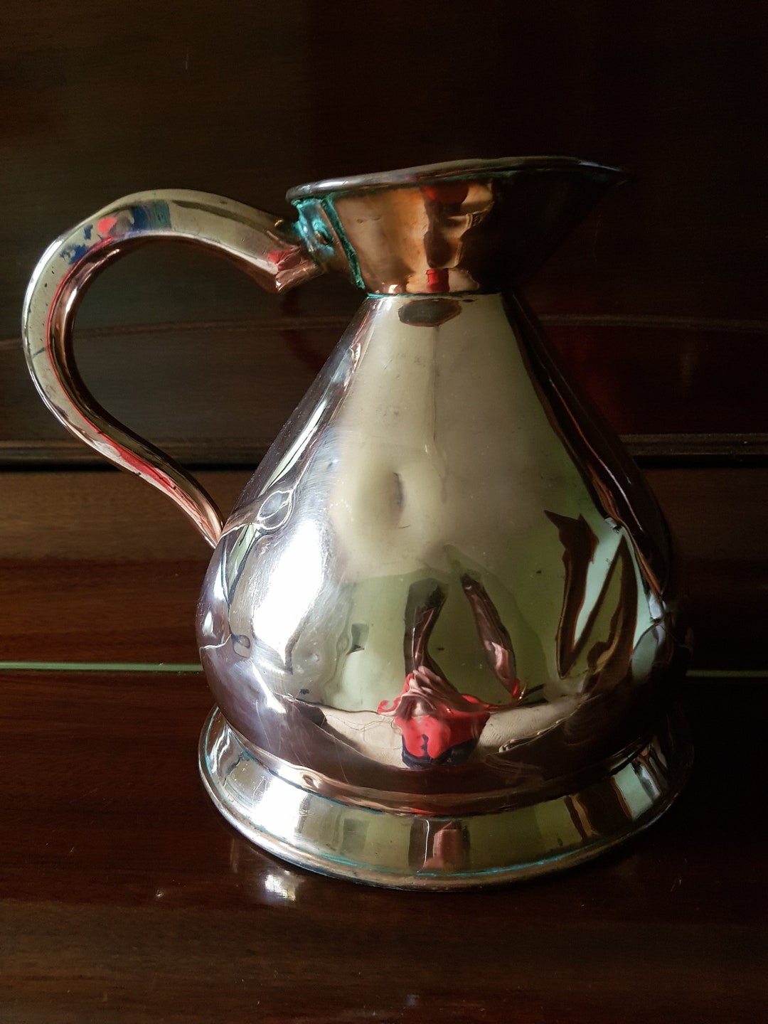 Vintage Copper Haystack Jug - Etsy