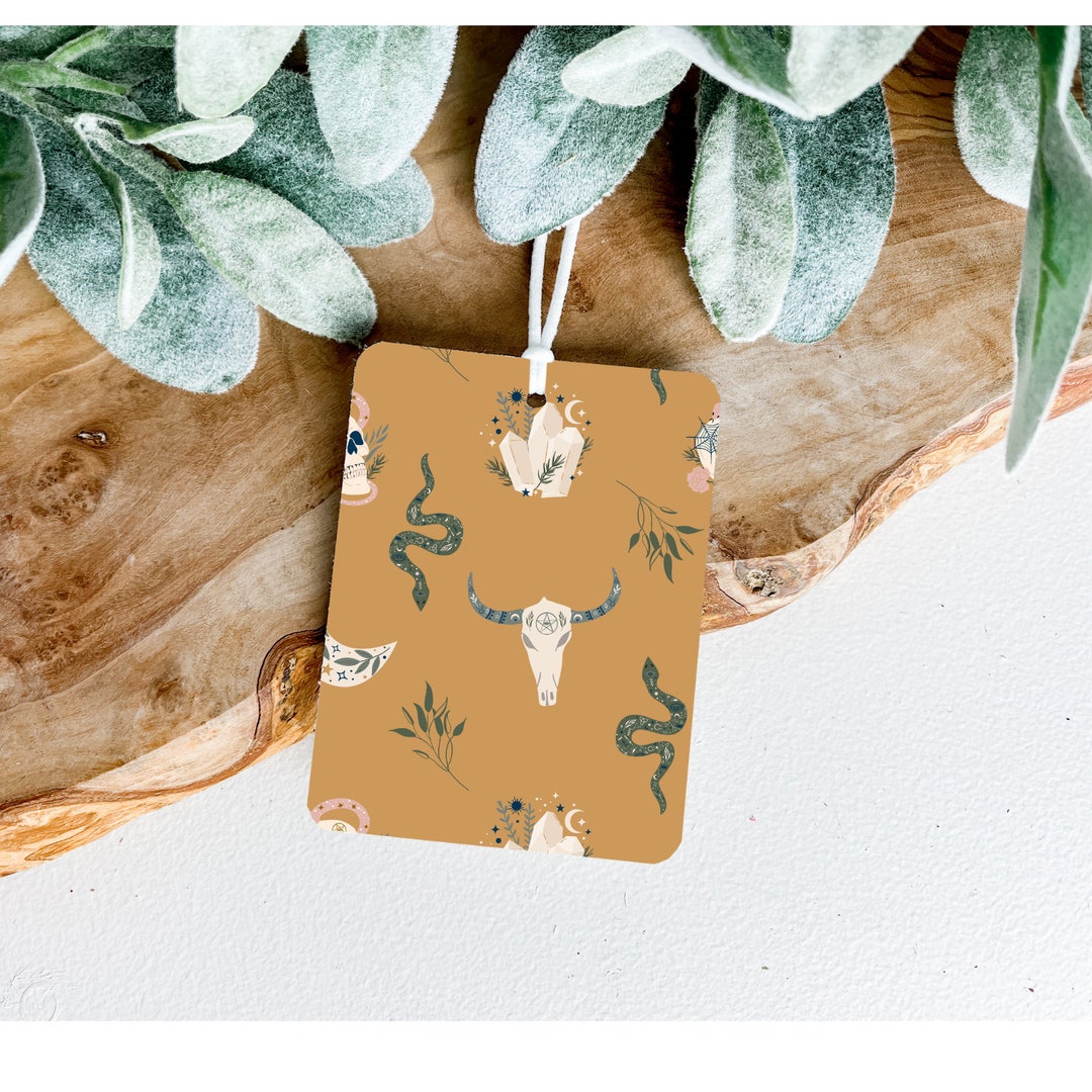 Boho Skull Unique Car Freshener, Car Charm, Car Freshie, Air Fresheners ...