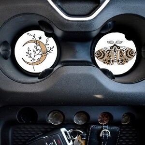 Celestial Fun Car Coasters Set Celestial Coaster Car Cup - Etsy
