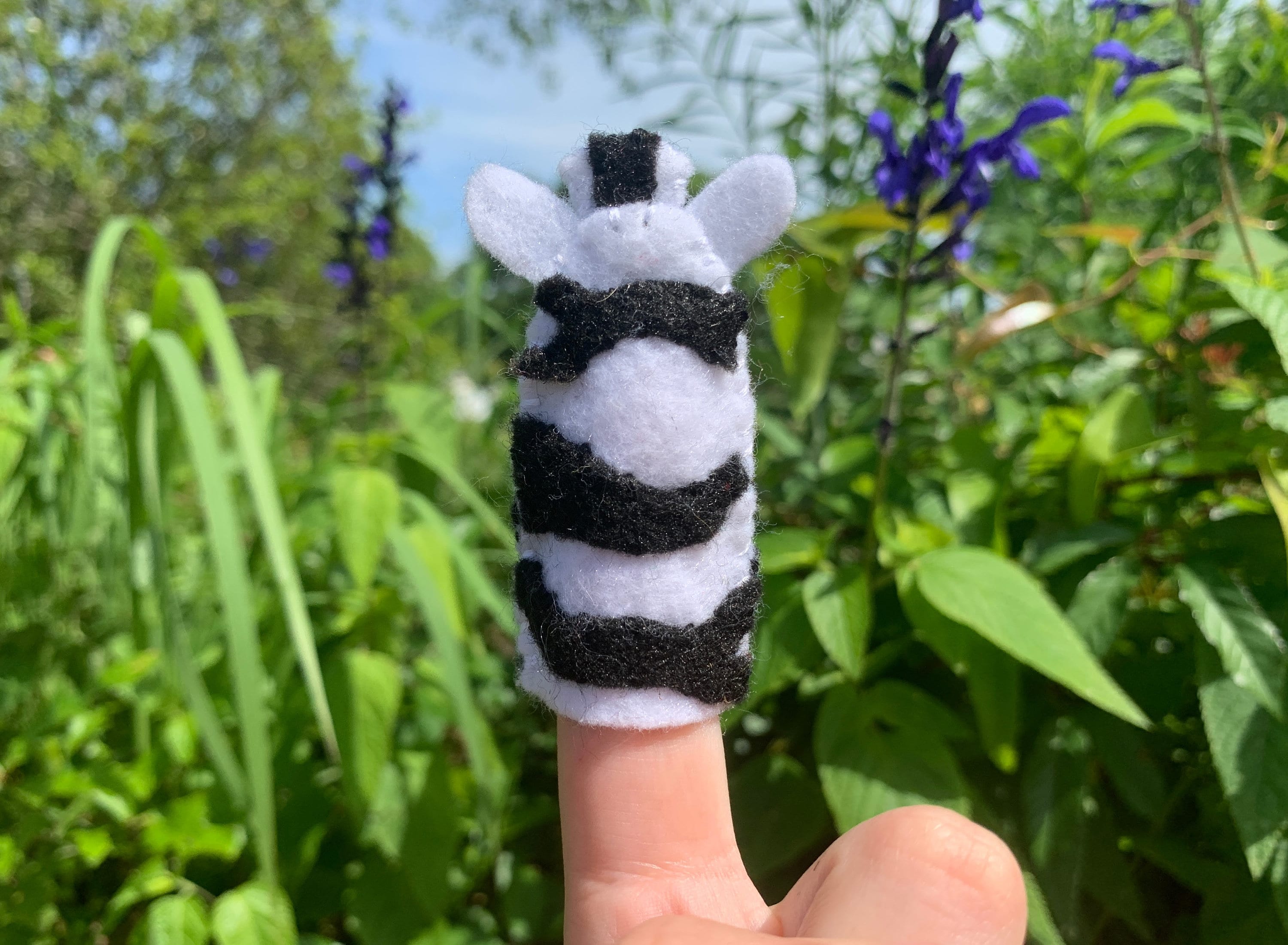 Zebra Finger Puppets Montessori Toys First Birthday Party - Etsy UK