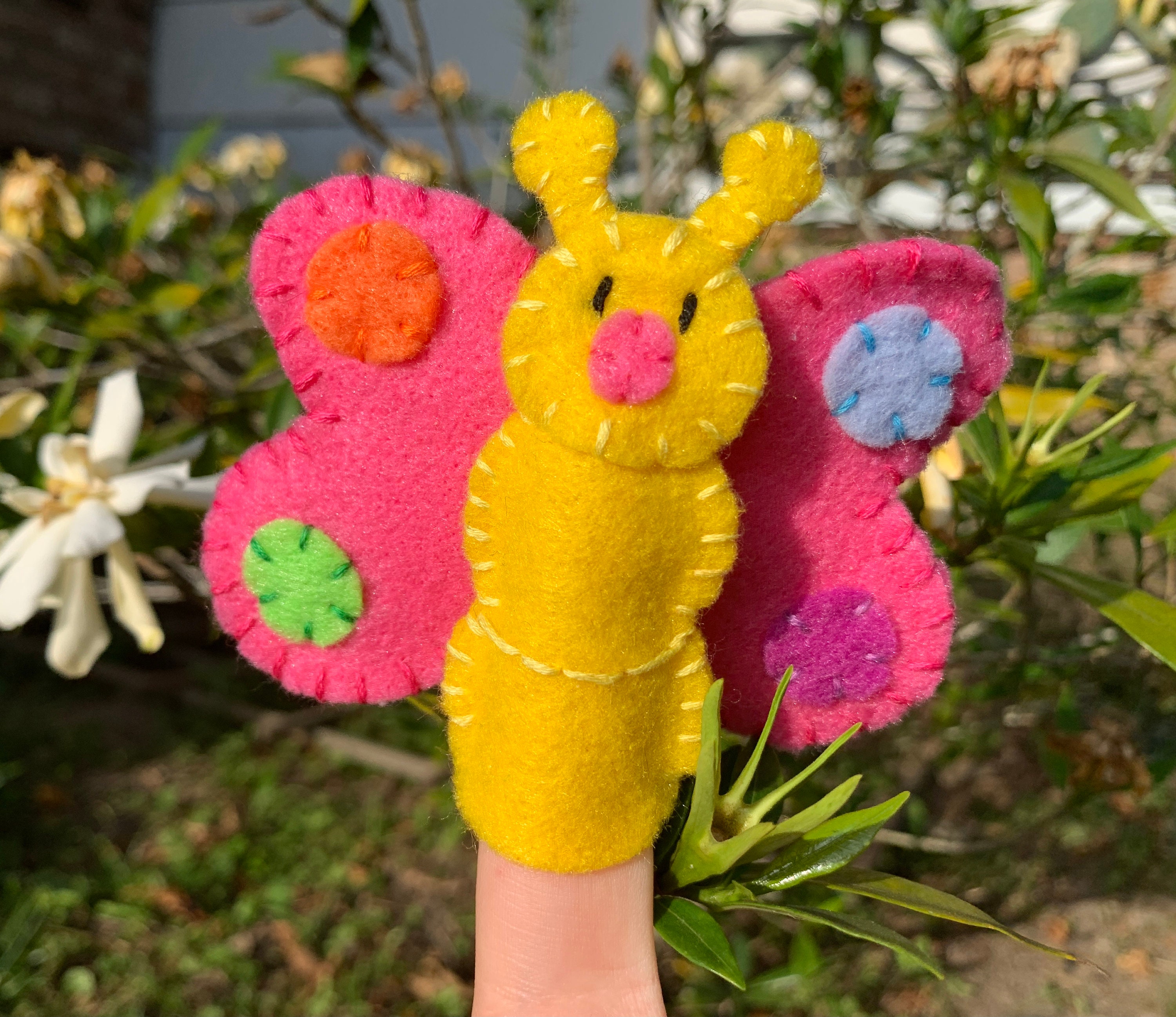 Spring Felt Finger Puppets First Birthday Party Favors - Etsy