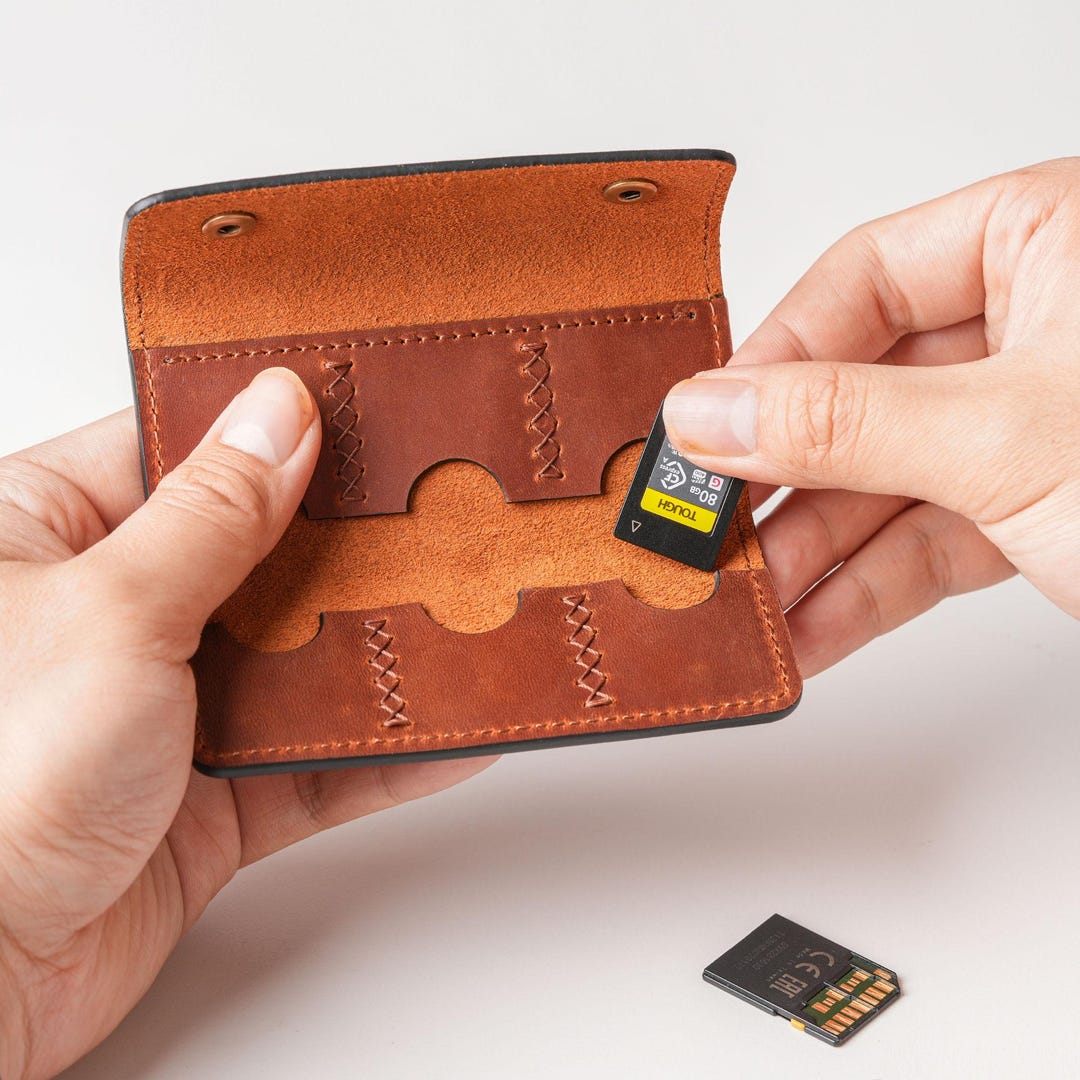 Personalized SD Card Holder - Photographer and Gamer Essential, Custom ...