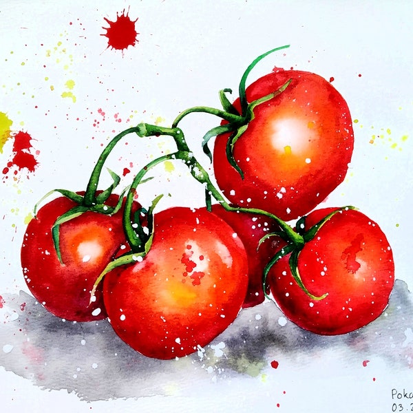 Abstract Vegetable - Etsy