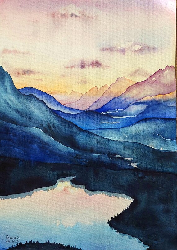 Etsy Watercolor Paintings