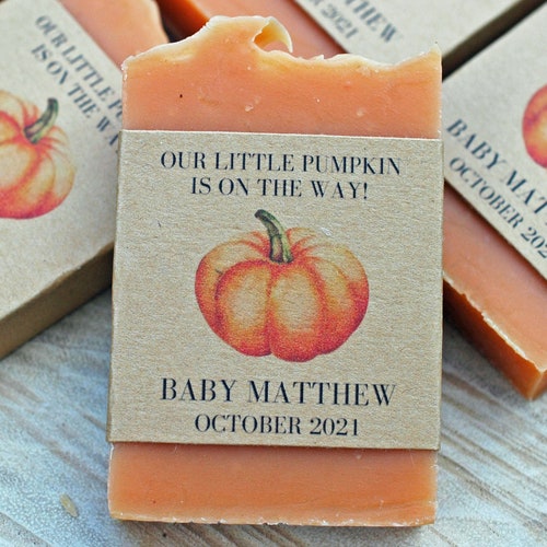 10 Baby Shower Favor Little Pumpkin Favors Fall Baby Shower - Etsy