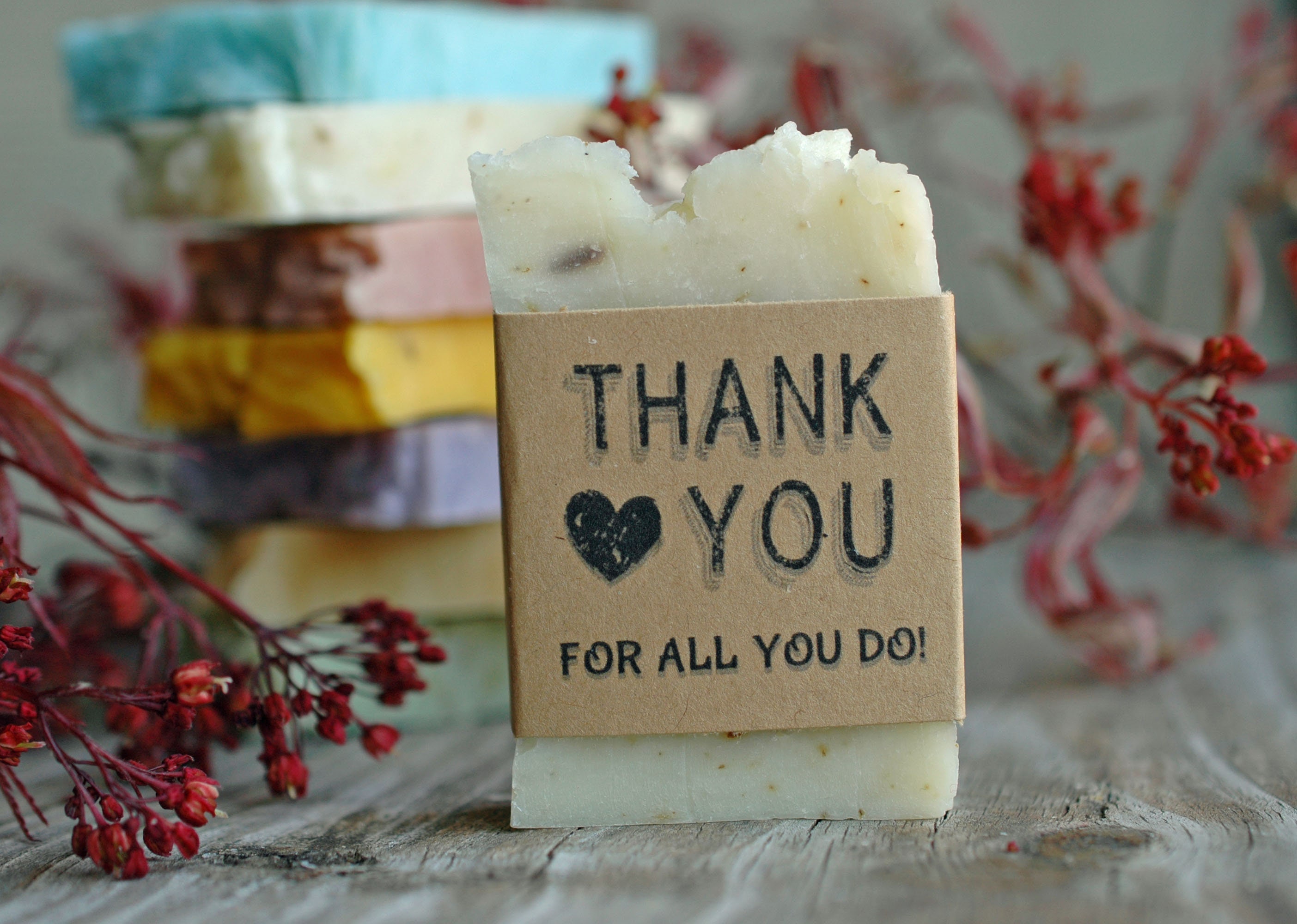 Thank You Soap Favors Employee Appreciation Gift Coworker Gift ...