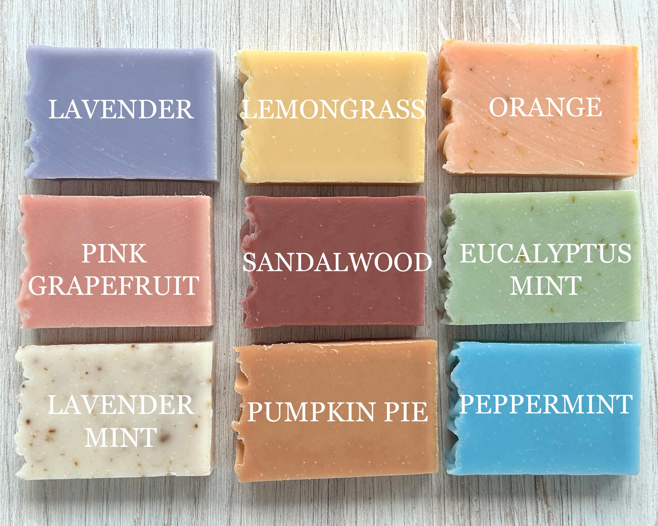 Assorted 2oz/1oz Soap in Bulk, Shower Favors, Small Guest Soap Bars ...