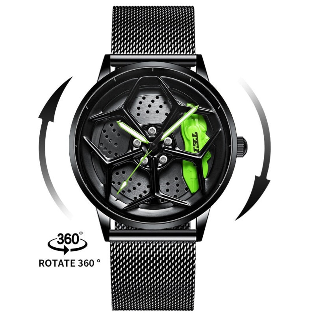 Gyro Orologio con cerchi in lega Lamborghini Tei Racing - Etsy Italia