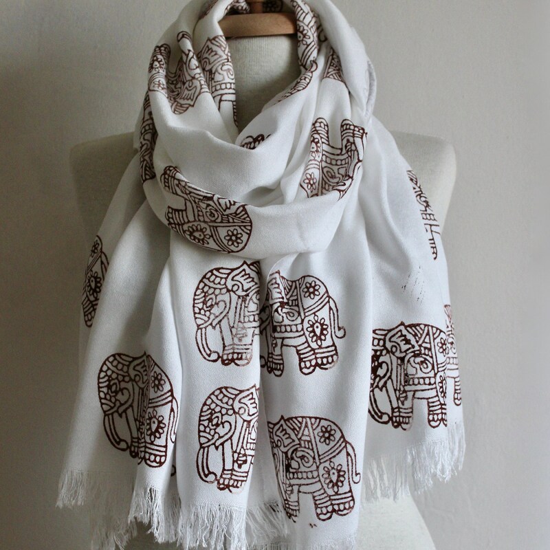 Elephant Scarf - Etsy