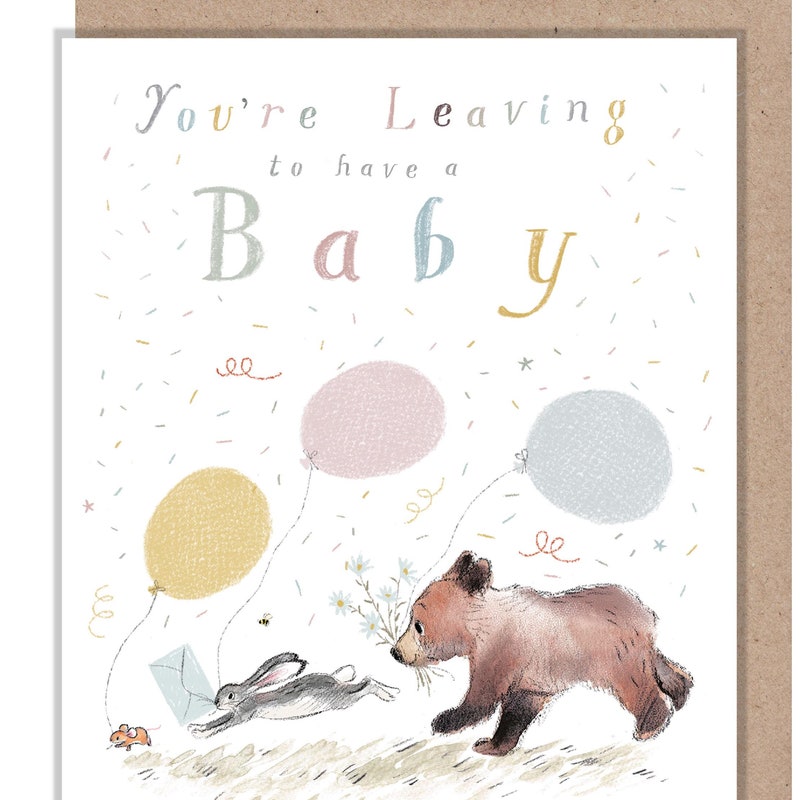 Giant Leaving Cards - Etsy